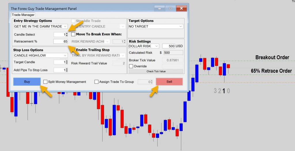Forex Entry Strategies Explained - MT4 Trade Panel