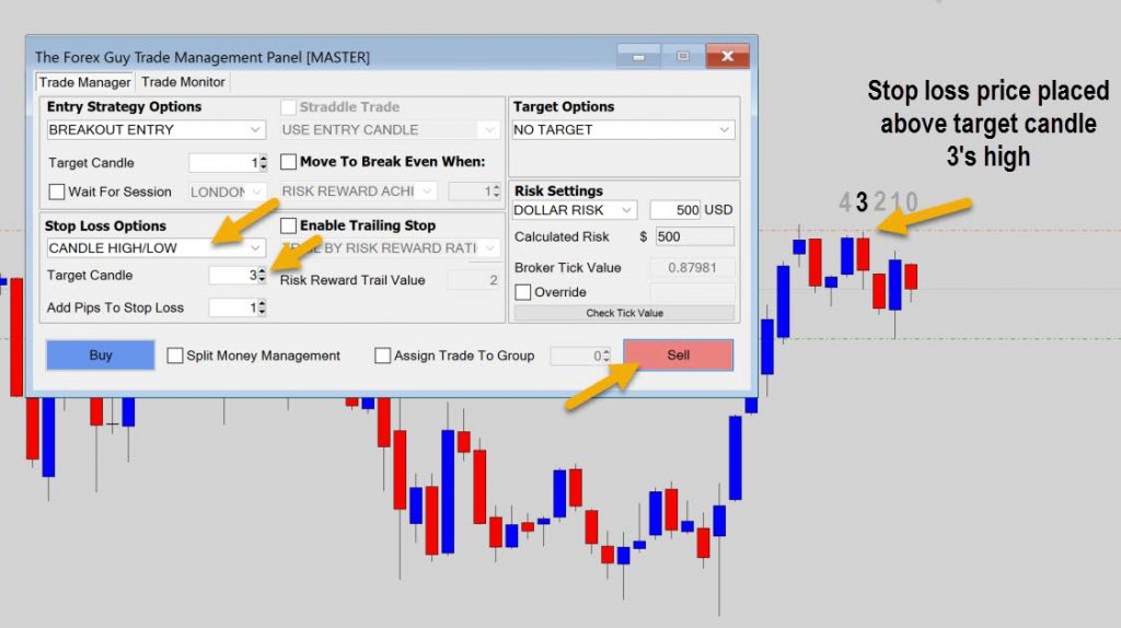 Forex Stop Loss Strategies Explained - MT4 Trade Panel