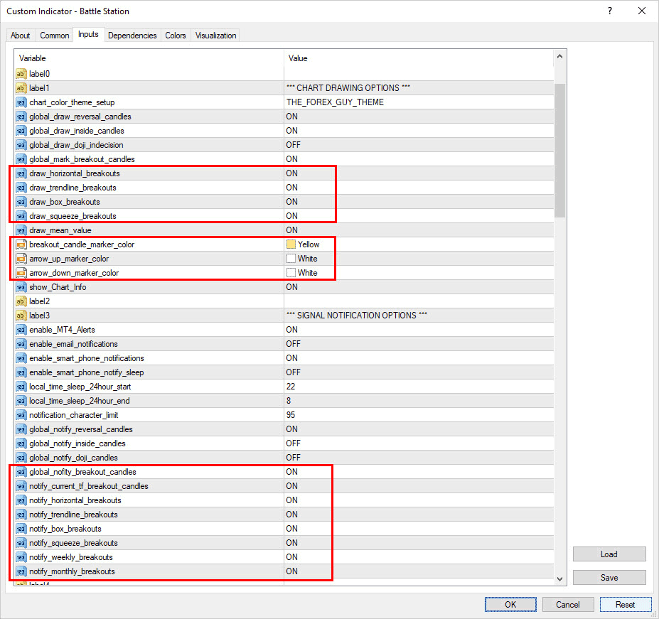 Price Action Battle Station Candlestick Recognition for MT4